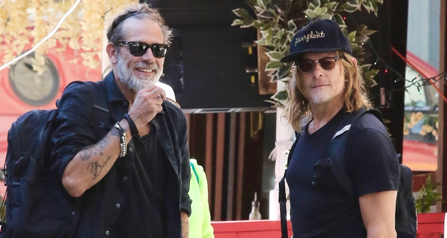 ‘Walking Dead’ Co-Stars Jeffrey Dean Morgan & Norman Reedus Reunite for ...