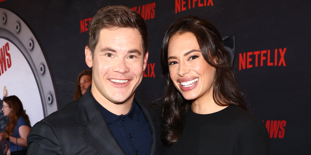 Adam Devine’s Wife Chloe Bridges is Pregnant With Their 1st Child ...