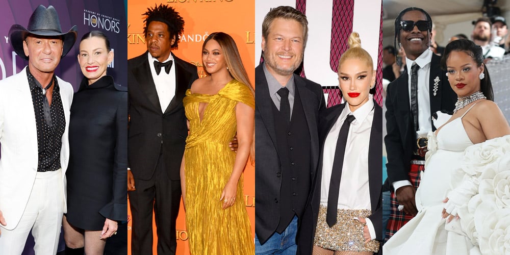 8 Musical Couples’ First & Most Recent Red Carpet Appearances – See How ...