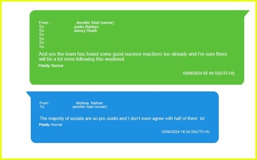 Every Text Message From Justin Baldoni’s Lawsuit Against the ‘New York ...