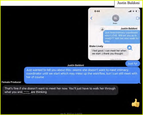 Every Text Message From Justin Baldoni’s Lawsuit Against the ‘New York Times’ Revealed ...
