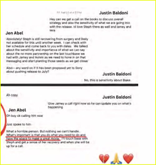 Every Text Message From Justin Baldoni’s Lawsuit Against the ‘New York ...