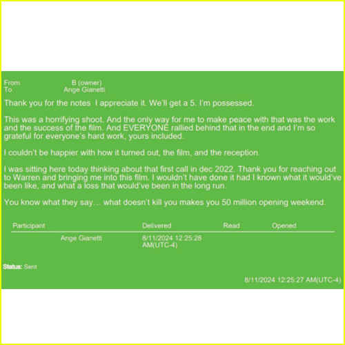 Blake Lively’s Newest Alleged Text Messages, Including Her & Ryan ...