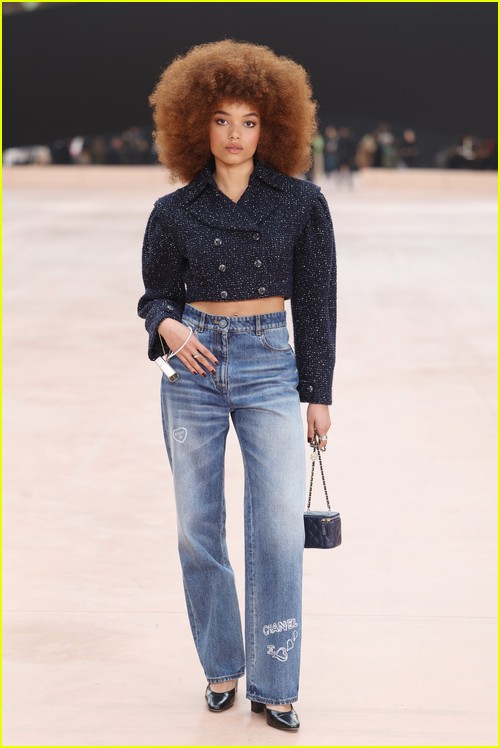 ‘Bridgerton’ Stars Yerin Ha & Simone Ashley Attend Chanel Show During ...