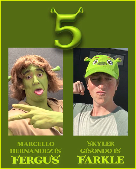 ‘Shrek 5′ Cast Update: Skyler Gisondo & Marcello Hernandez to Voice ...