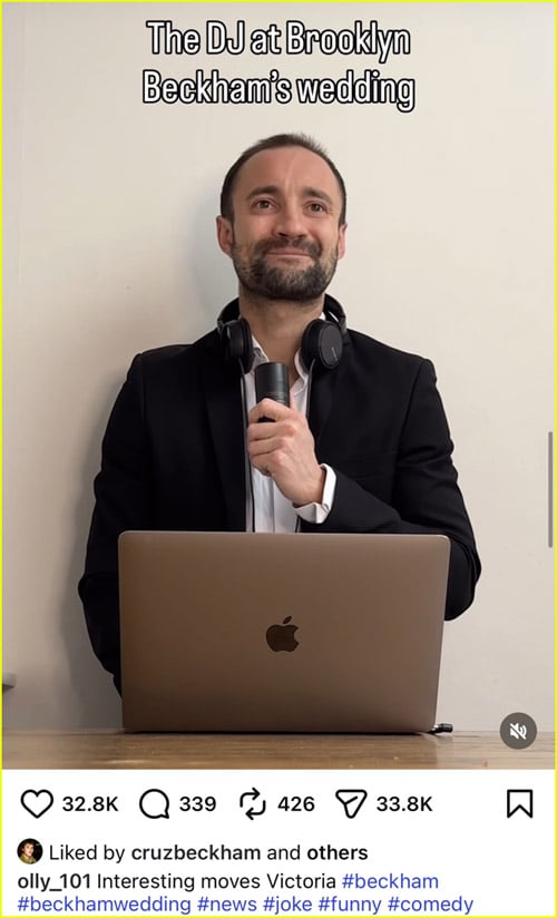 Brooklyn Beckham’s Brother Cruz ‘Likes’ Instagram Post Referencing Mom ...